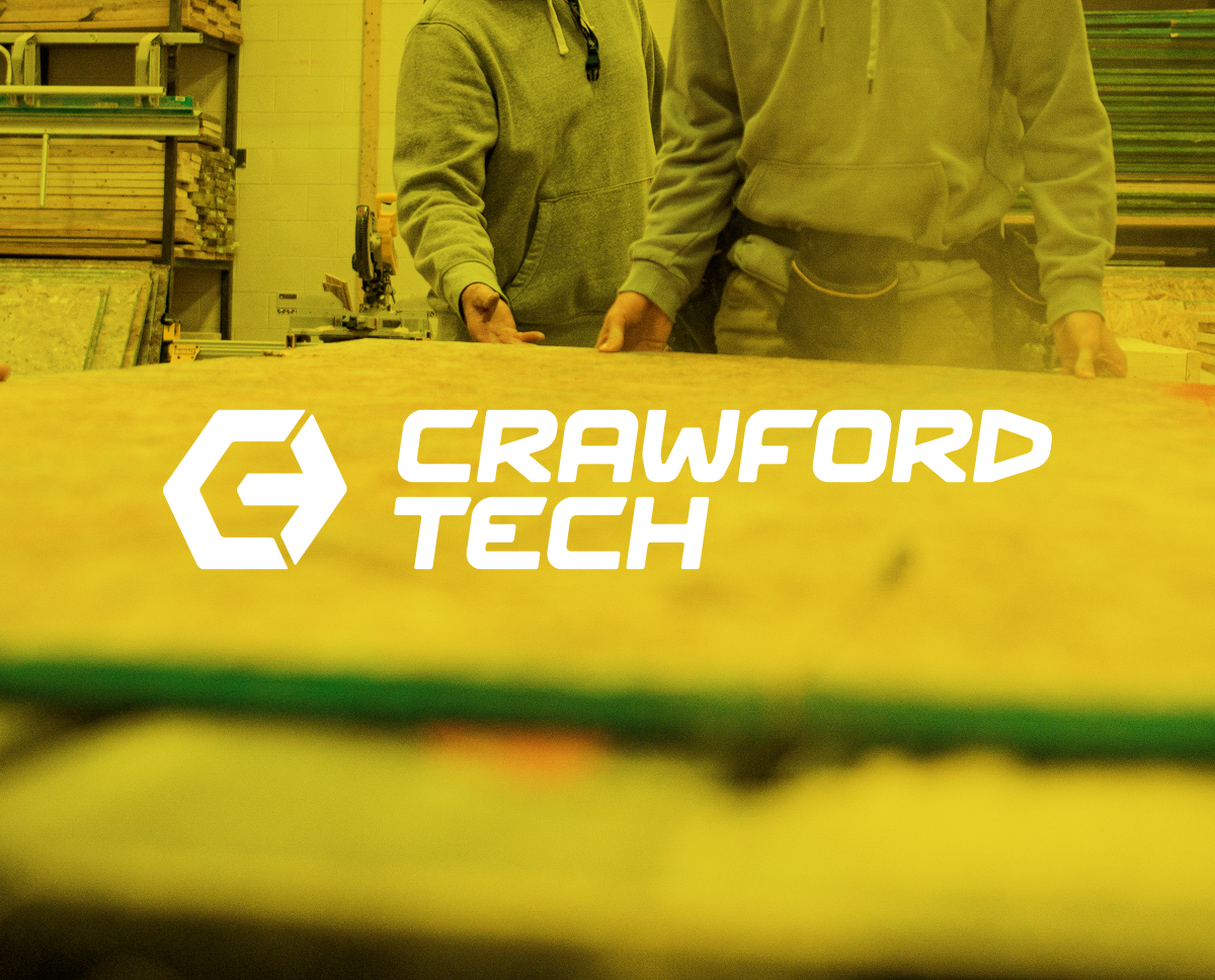 Crawford Tech Branding - Landesberg Design